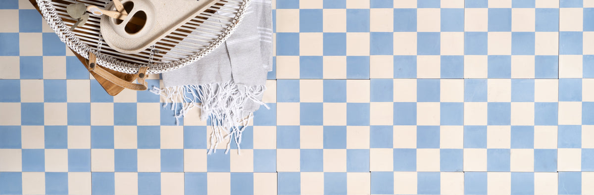 Geometric Cement Tiles