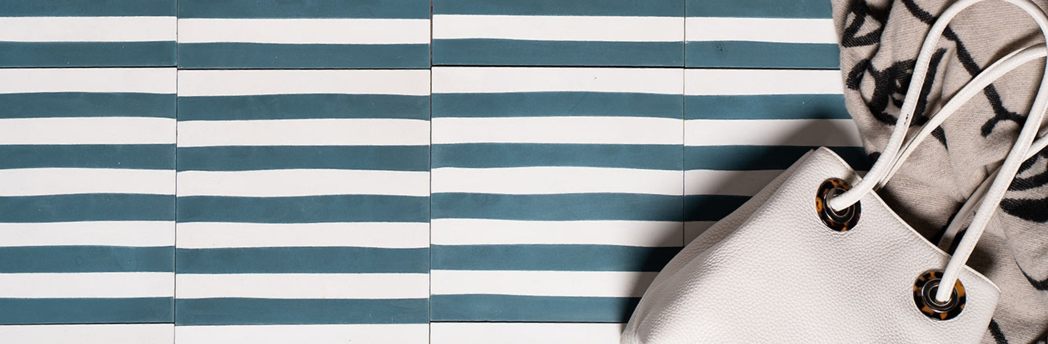 Striped Cement Tiles